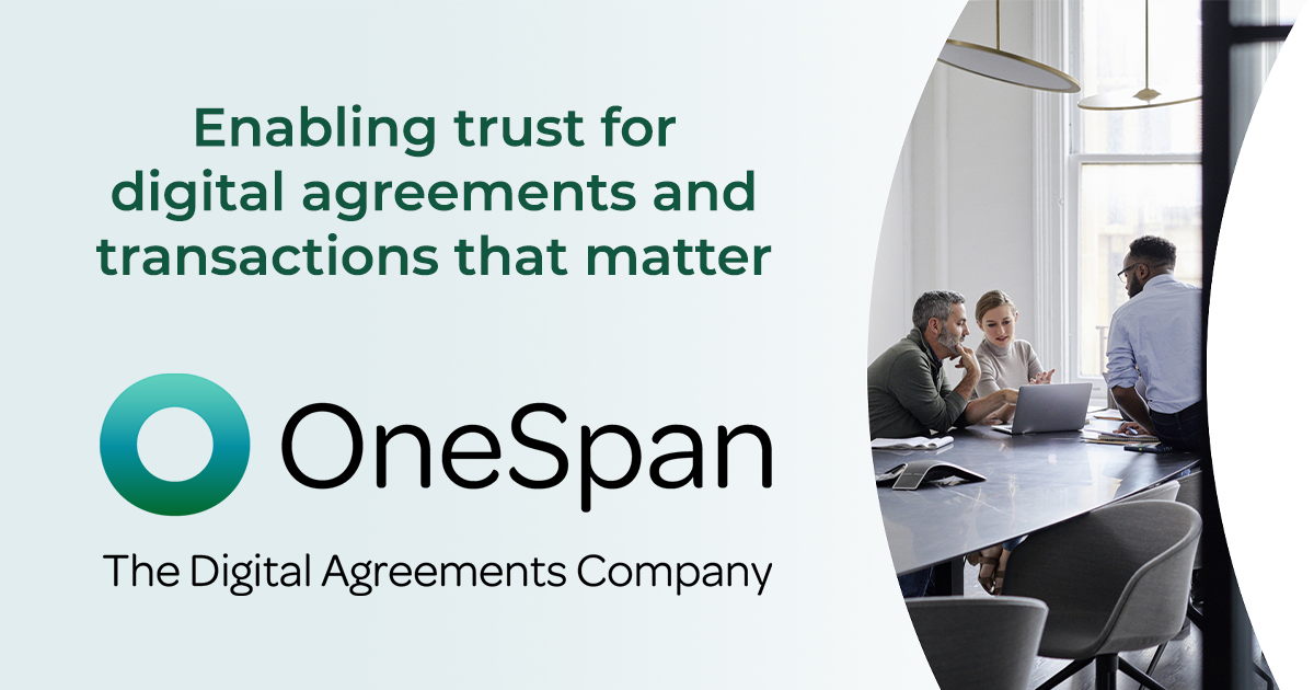 Electronic Signature, Cloud Authentication, Mobile App Security | OneSpan